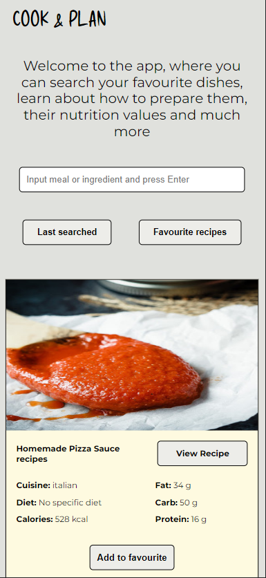 GitHub - ChrisBar92/RecipeApp