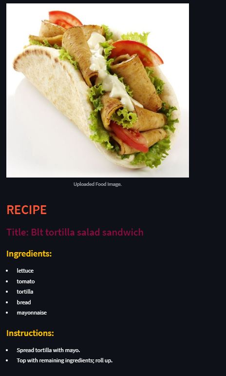 GitHub - TABREZ-96/SnapChef: Capture, Cook, Create! Recipe Generation from Food Images turns ...