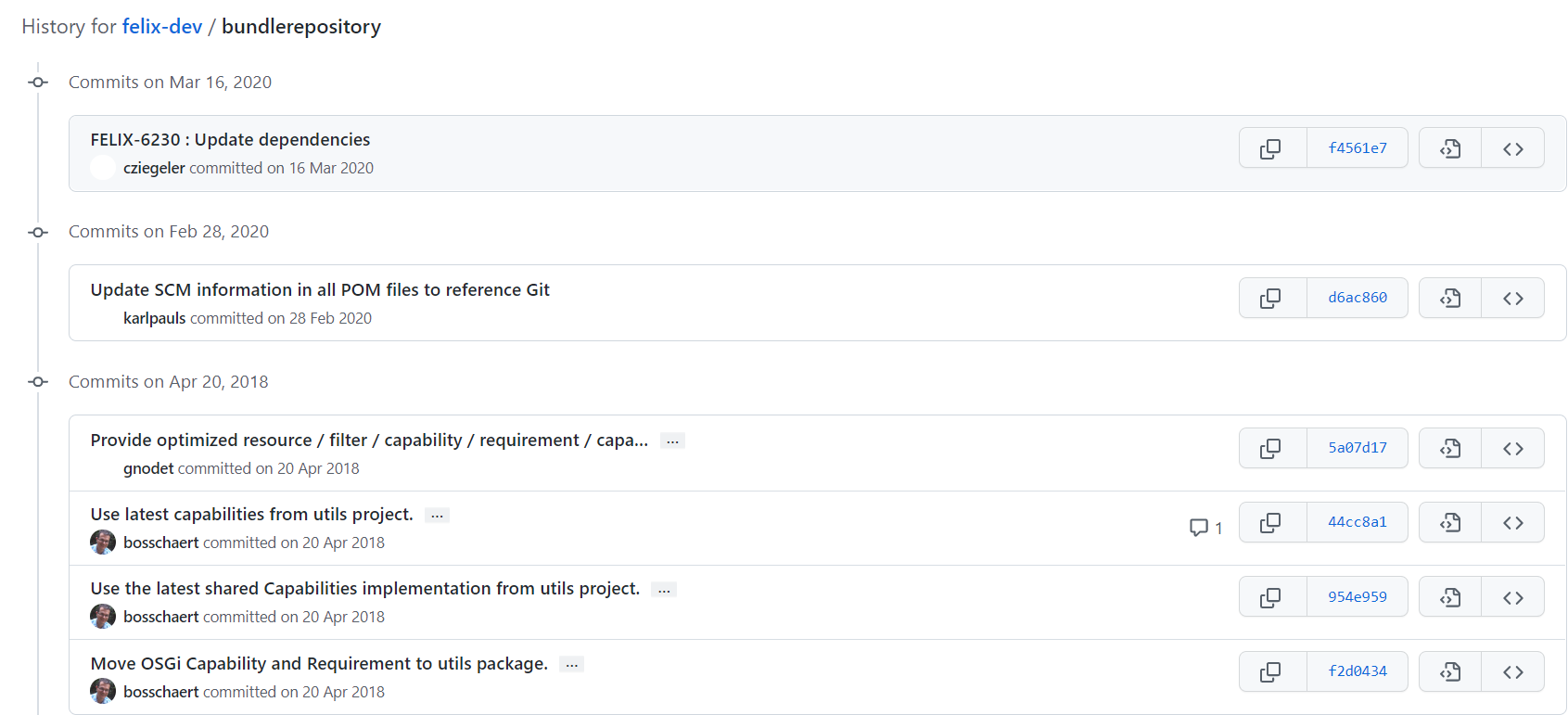 When Will The New Version Of The Apache Felix Osgi Bundle Repository Be Released · Community