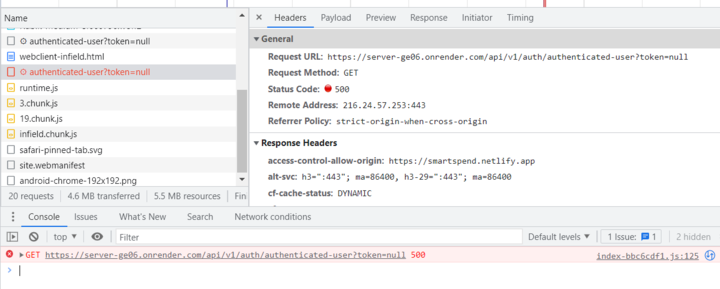 Bug The Error Message Is Displayed After Reloading The Sign Upsign Inlanding Page · Issue