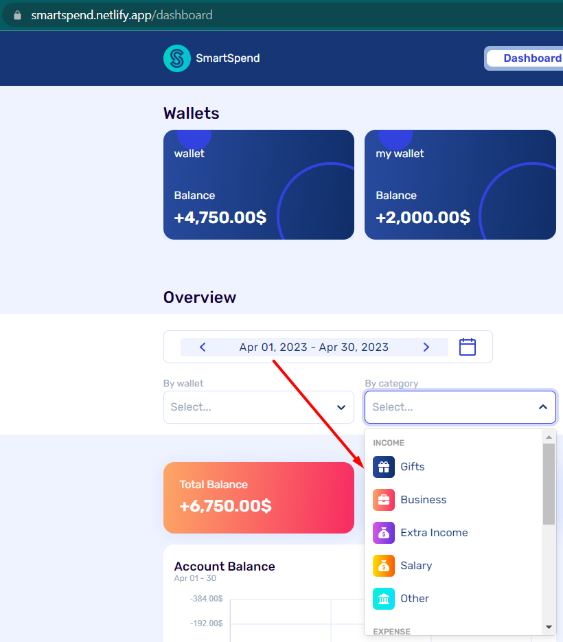 [BUG] Change By category dropdown on the Dashboard page · Issue #656 · BinaryStudioAcademy/bsa ...