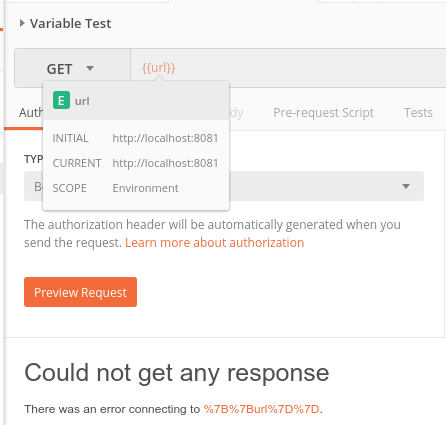 Environment variables in url not being interpolated · Issue #5169 · postmanlabs/postman-app ...