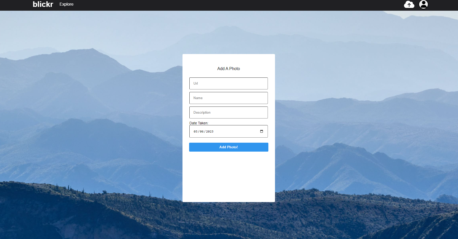GitHub - JvredH/blickr