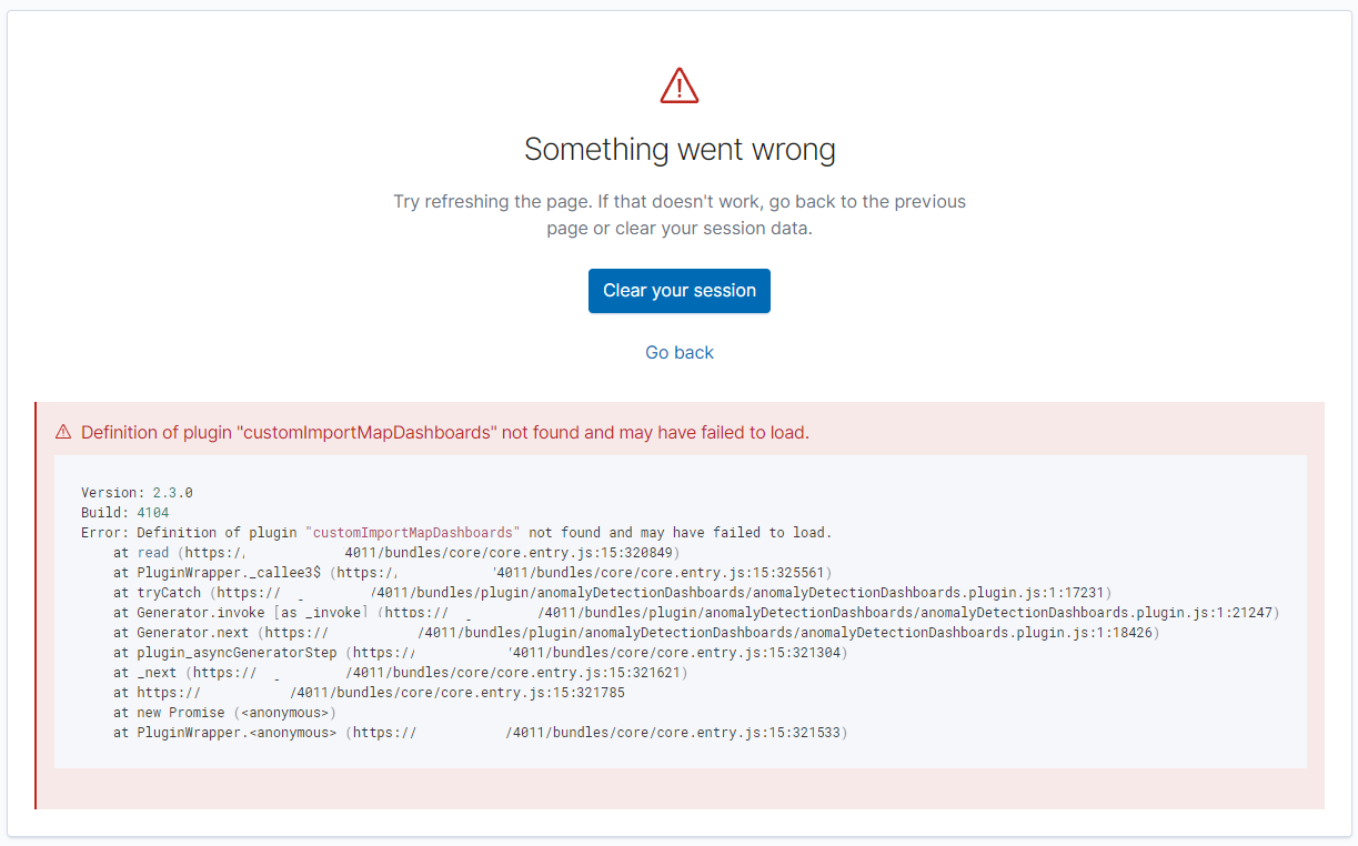 Enabling the drag&drop wizard breaks OS dash[BUG] · Issue #2406 · opensearch-project/OpenSearch ...