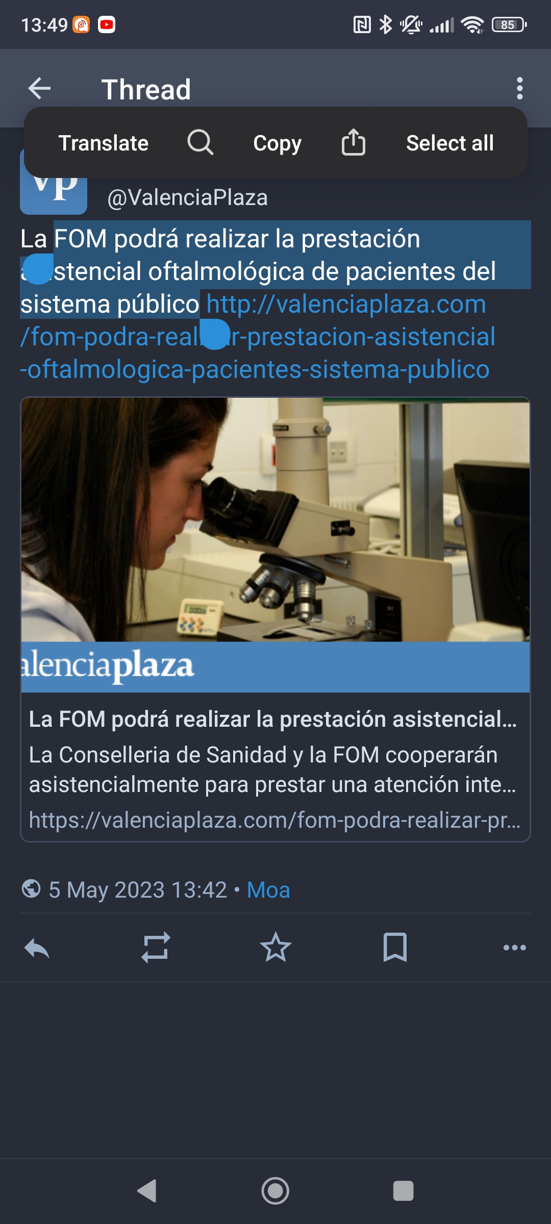 Translate context menu only shares first word with external program. · Issue #3617 · tuskyapp ...