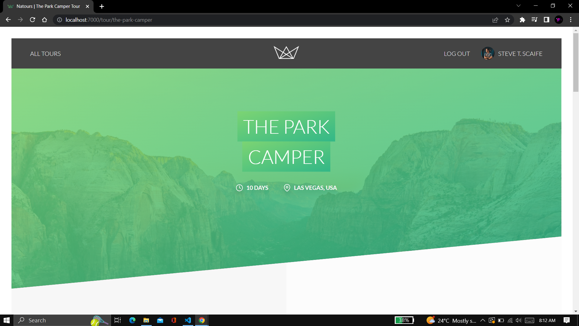 GitHub - aravindpj/Natours: Natours is a Tour booking web application,build in a node js express ...