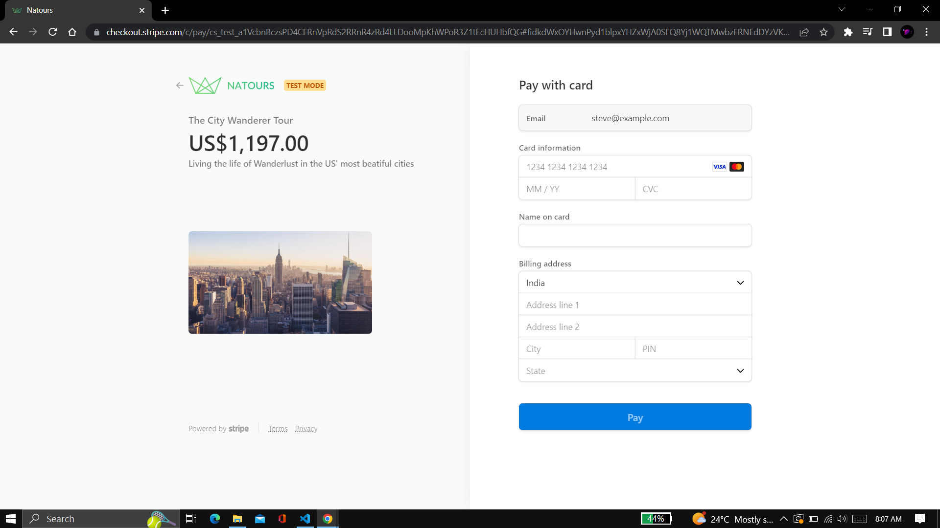 GitHub - aravindpj/Natours: Natours is a Tour booking web application,build in a node js express ...