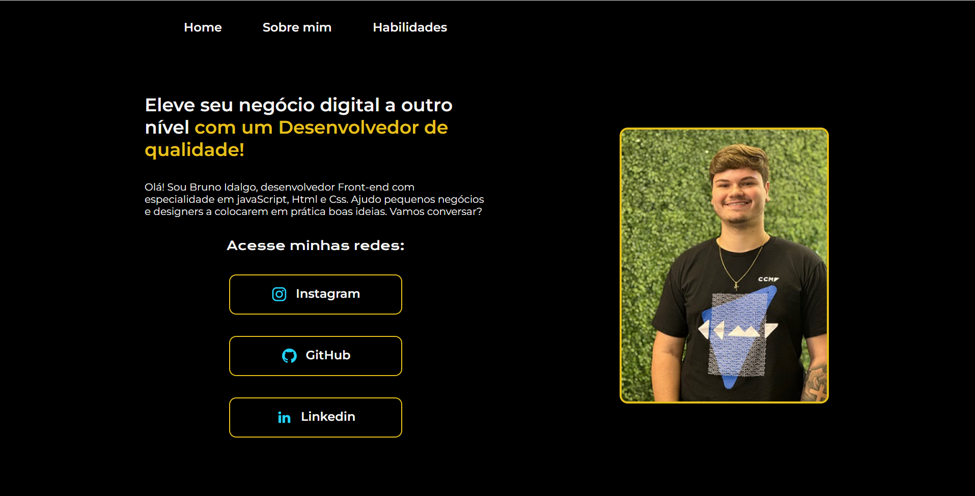 GitHub - brunoidalgo/portfolio: Portfólio desenvolvido com os cursos de ...