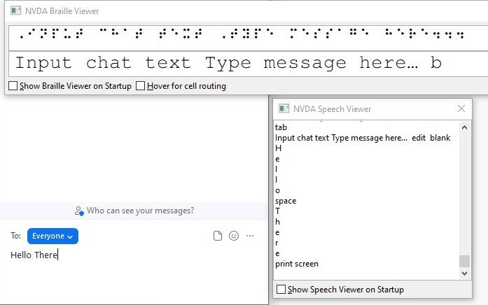 Braille Does Not Output Text Input in Zoom Edit Fields · Issue #14182 · nvaccess/nvda · GitHub