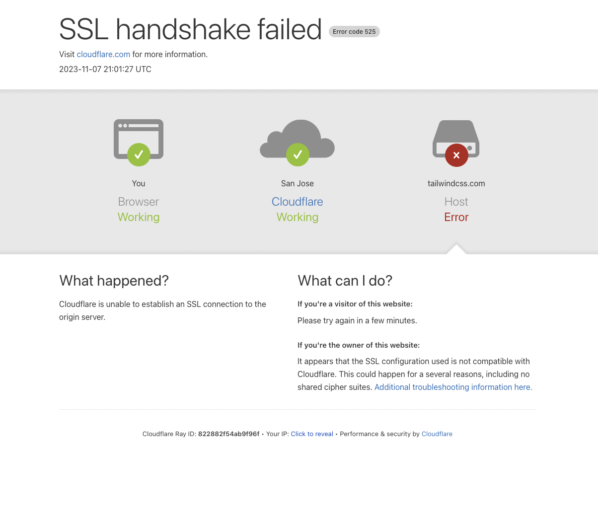 SSL Handshake Failure · Issue #1713 · tailwindlabs/tailwindcss.com · GitHub