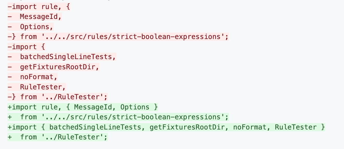 Don’t multi-line imports (let them take less space) / Conflict with ...