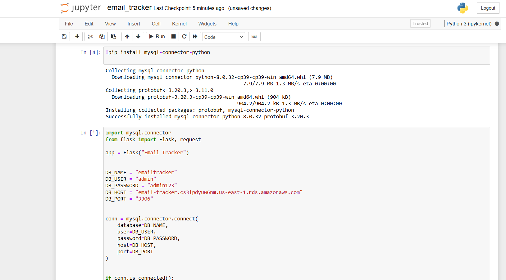 GitHub - Sunnyb636/Email_Tracker_Python: Simple project as Proof of Concept