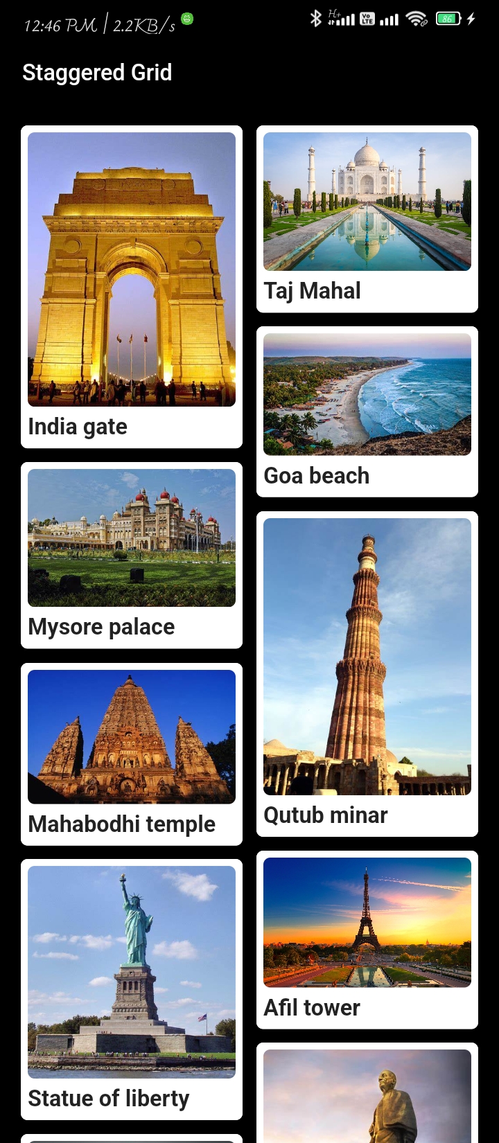 GitHub - raiyaniansh/staggeredview