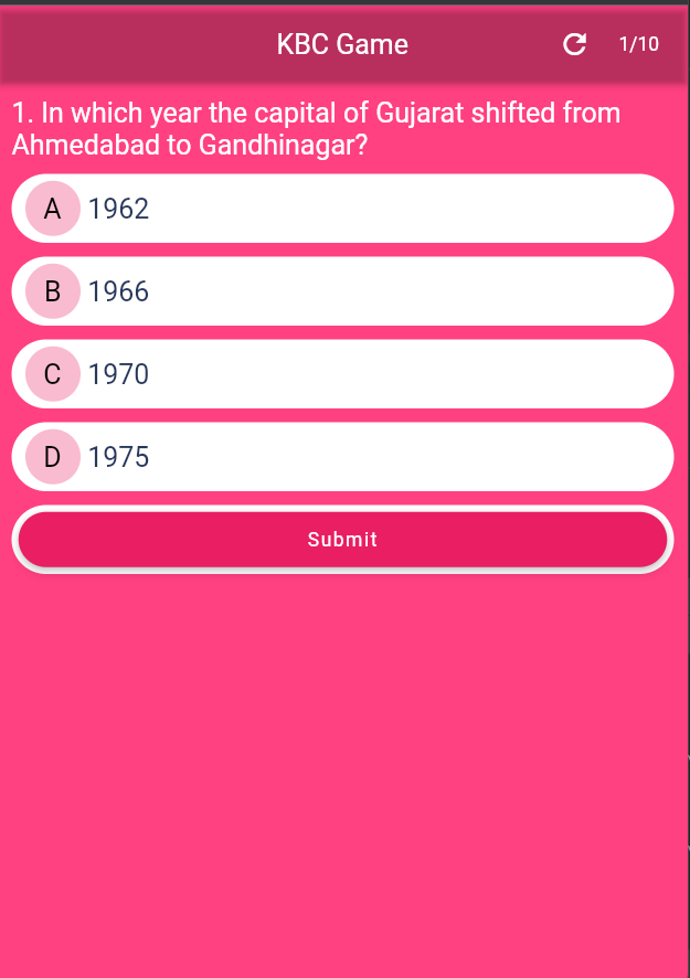 GitHub - SnehalSangani/kbc_game