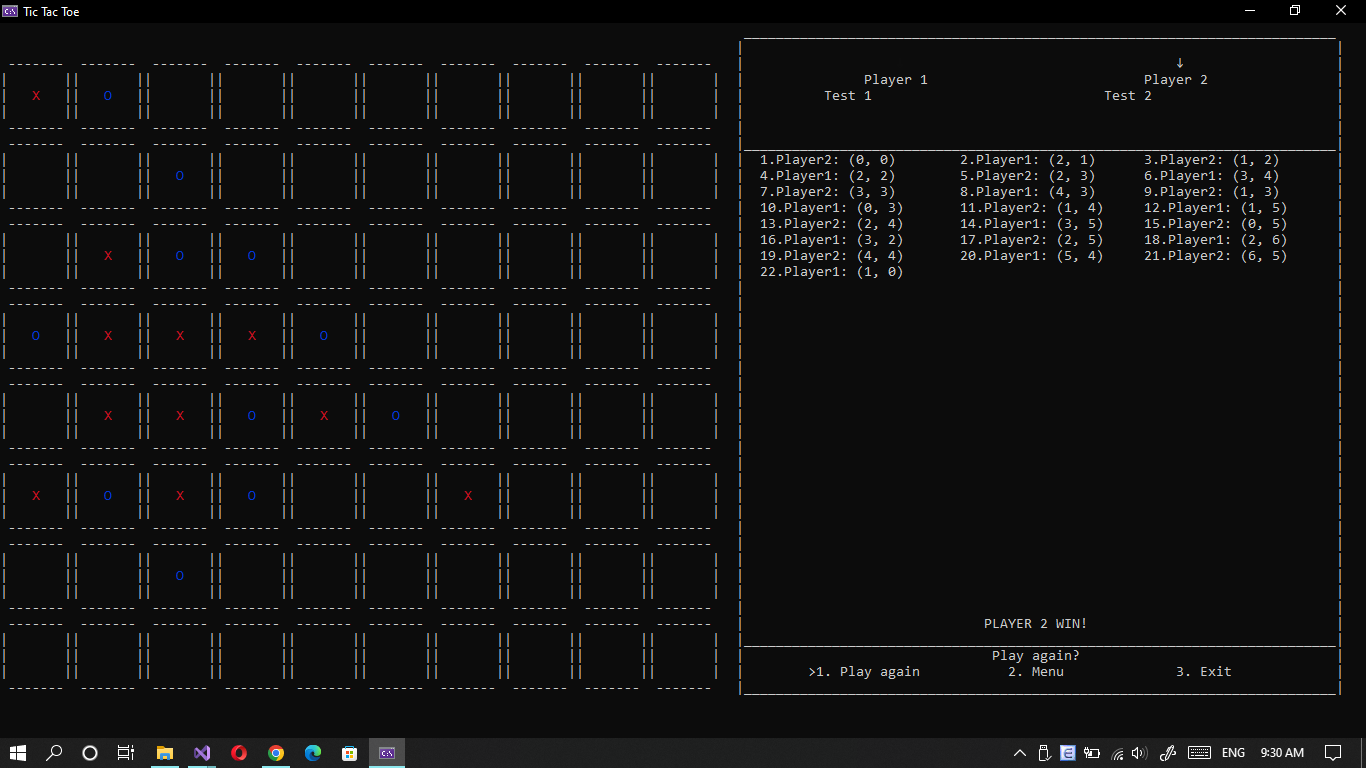GitHub - KGC31/Caro-game: Tic tac toe with basic C++ codes