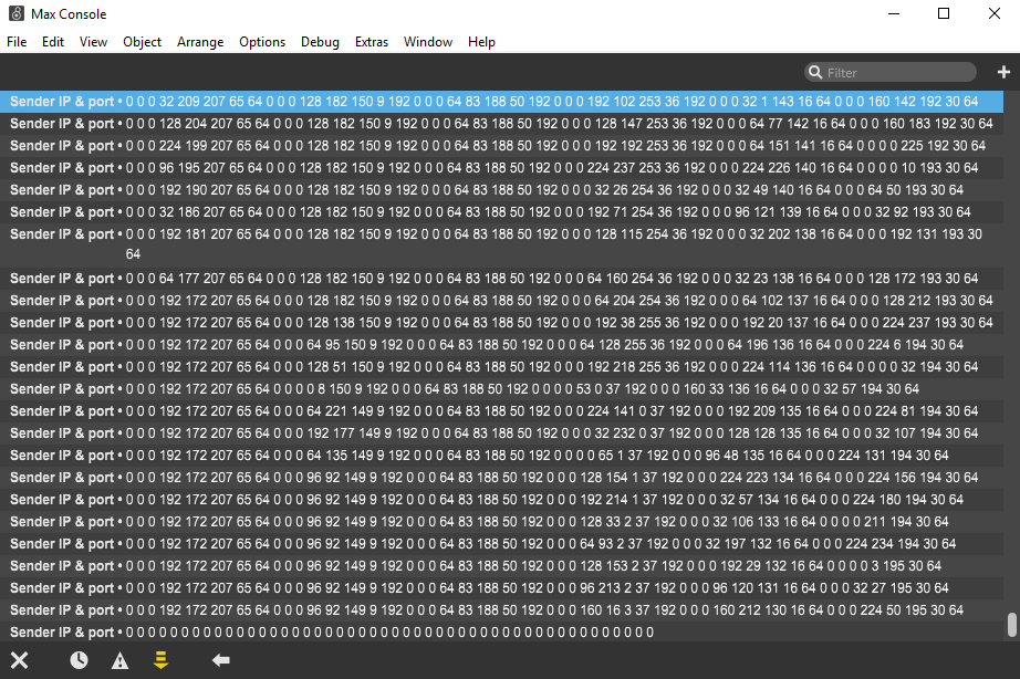 Receiving data via UDP in Max/Msp · Issue #881 · opentrack/opentrack · GitHub