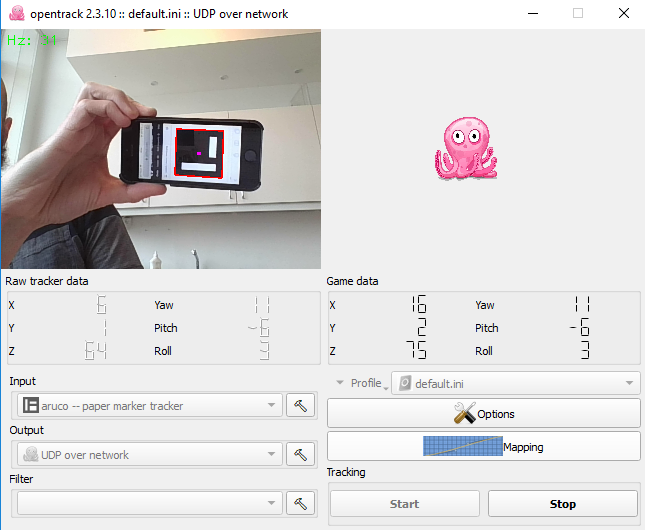 Access raw output over UDP · Issue #829 · opentrack/opentrack · GitHub