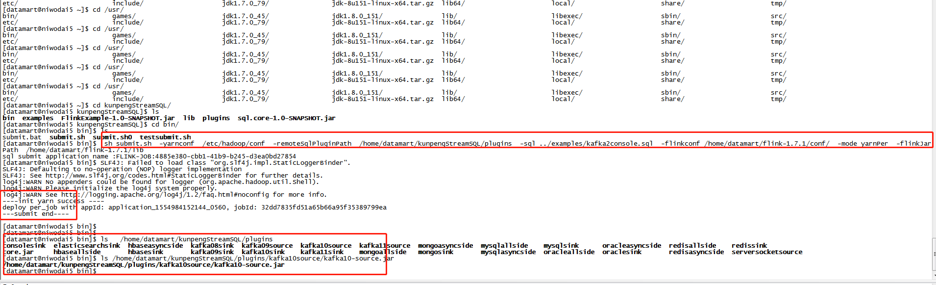 yarn-per 提交报错 · Issue #101 · DTStack/flinkStreamSQL · GitHub
