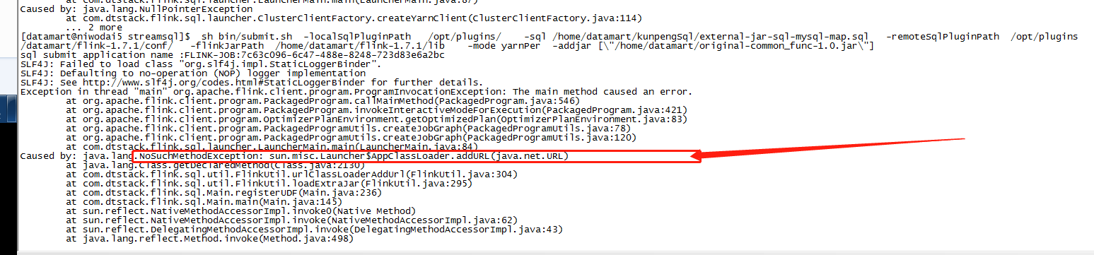 UDF功能发现bug：用户自定义函数类加载错误 · Issue #104 · DTStack/flinkStreamSQL · GitHub