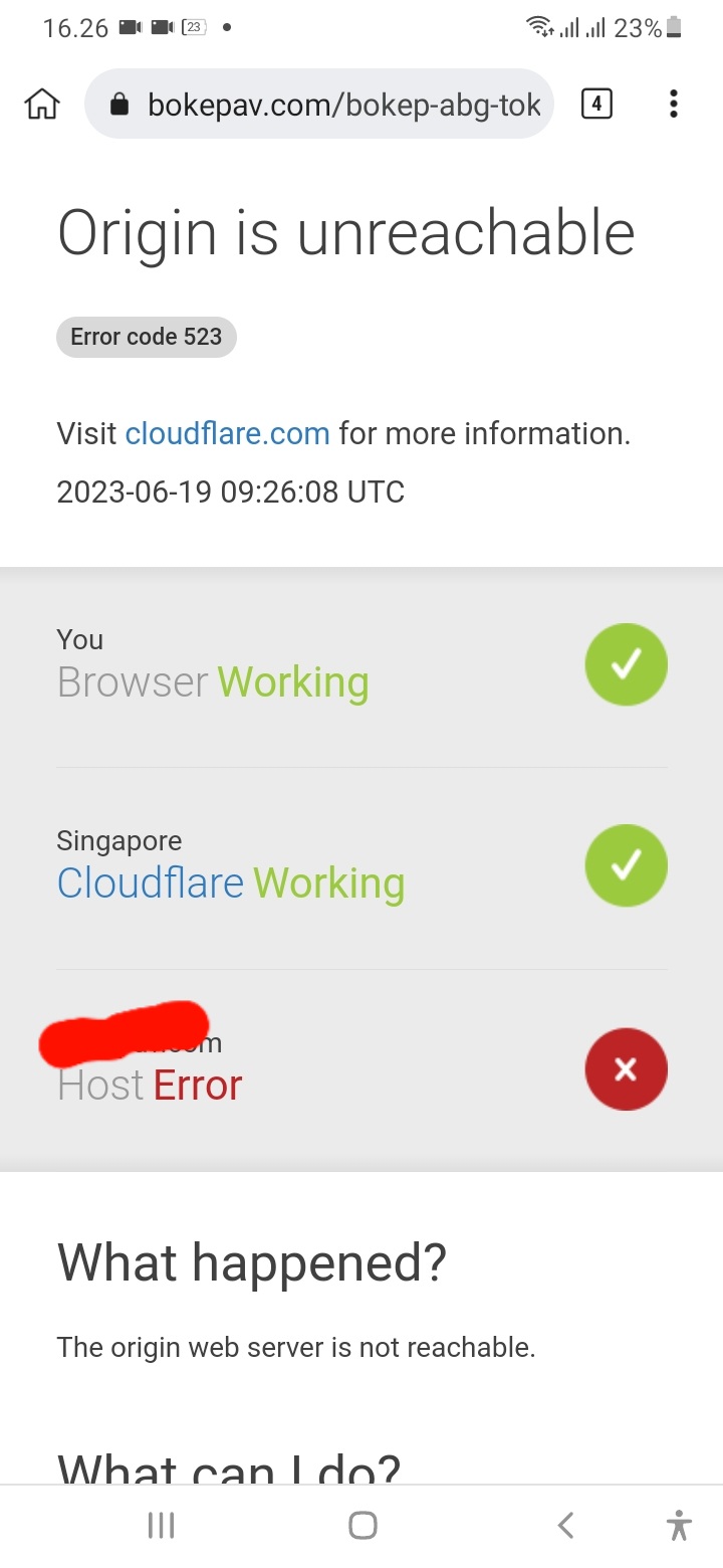 Maaf kak hanya numpang tanya ,gmana cara membuka web yg di blokir cloudflare · realodix ...