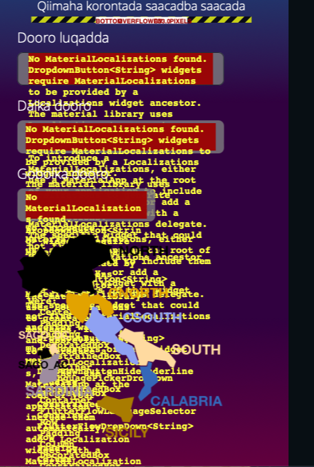 Somali Translation Breaks Forms And Dropdowns · Issue 153 · Flutterflow Flutterflow Issues · Github