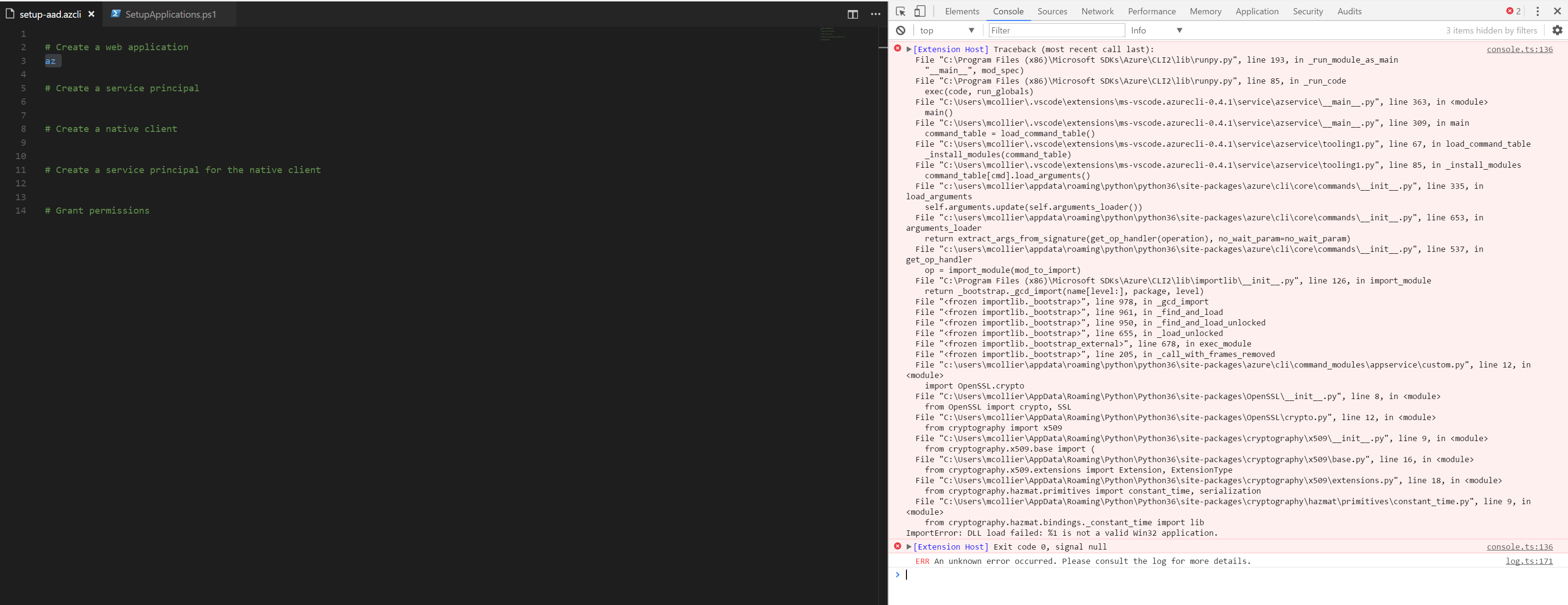 No Intellisenseautocomplete · Issue 19 · Microsoftvscode Azurecli