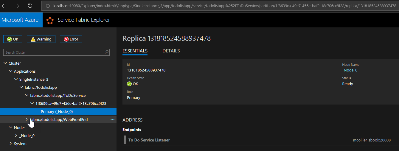The server name or address could not be resolved in ToDoListApp · Issue ...
