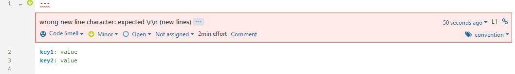 wrong new line character: expected \n (new-lines) · Issue #24 ...