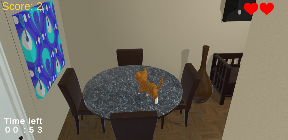 GitHub - Kiran-505/Unity-3D-Naughty-Cat-Game