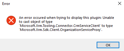 Many plugins error on opening in XRMToolbox since recent update · Issue #868 · MscrmTools ...
