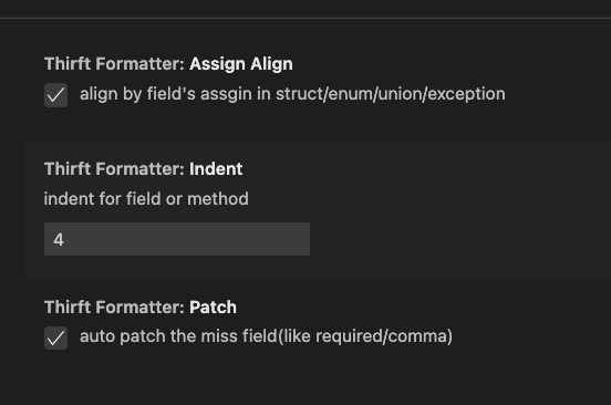 格式化报错 · Issue #7 · thrift-labs/thrift-fmt-vscode · GitHub