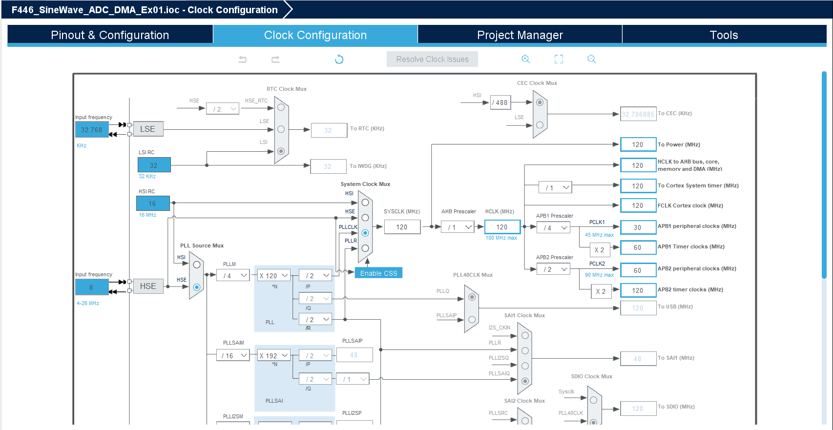 GitHub - BernardoLima92/STM32F446_SineWave_DAC_ADC_Ex01: Generating of ...