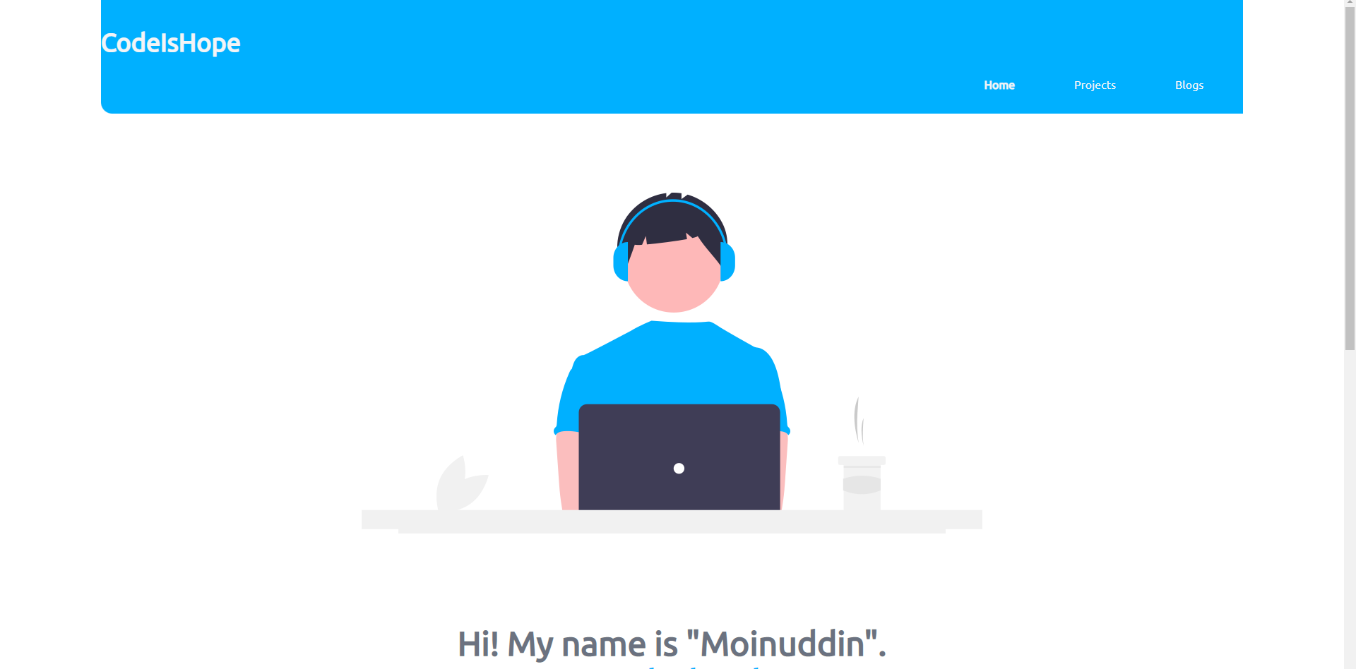 GitHub - moinuddin6/moinuddinsite: It is a website to showcase my portfolio.
