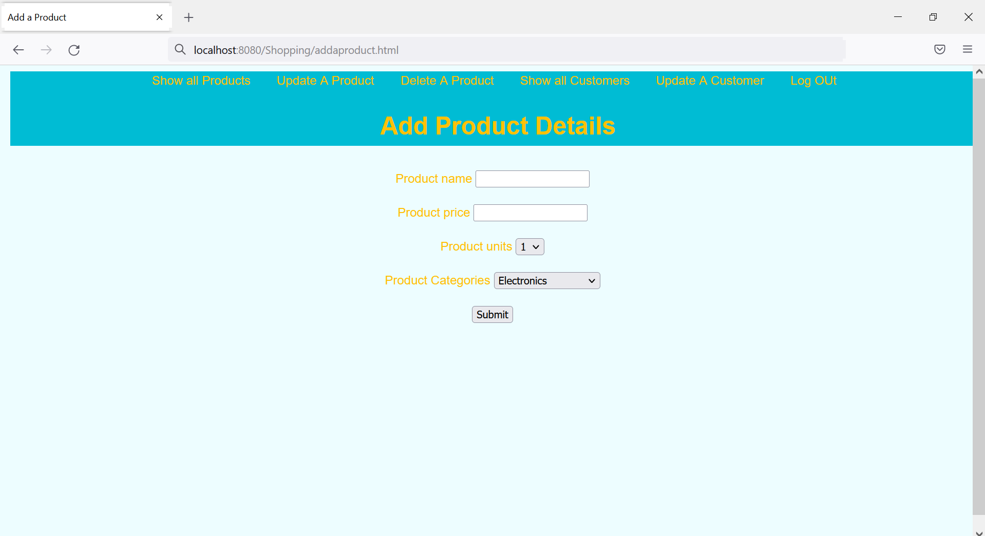 GitHub - mHimanee/Shopping-Web-App: A Shopping Web app
