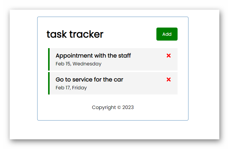 GitHub - odabasi61/react-tracker-list GitHub - odabasi61/react-tracker-list