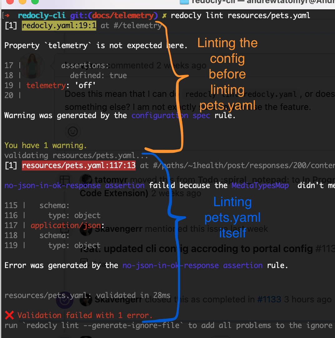 Update Redocly Config Validation · Issue 1076 · Redocly Redocly Cli · Github