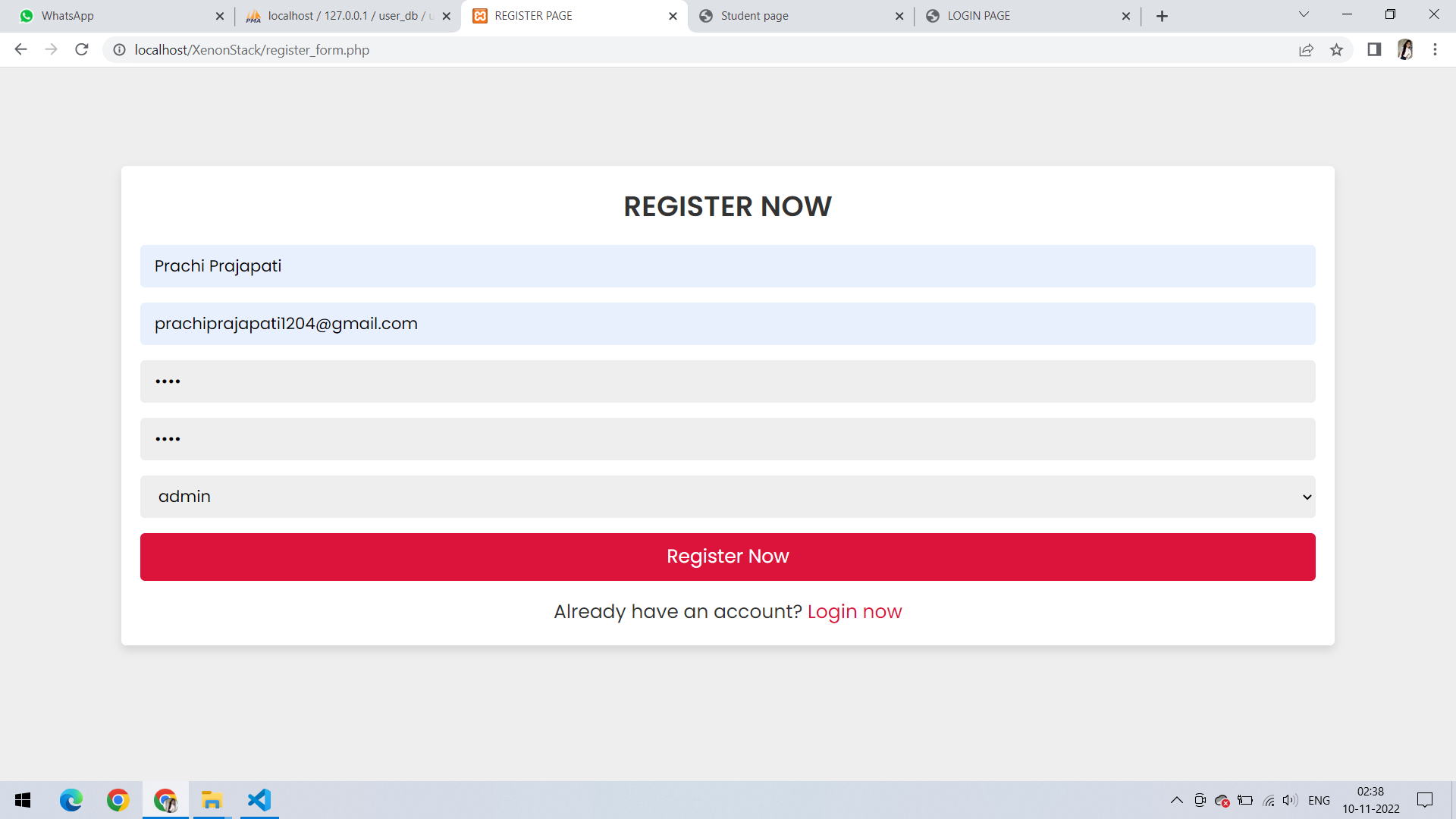 Description of the Technical Project "Admin/User Login" · Issue #1 · Prachi-1204/XenonStack ...