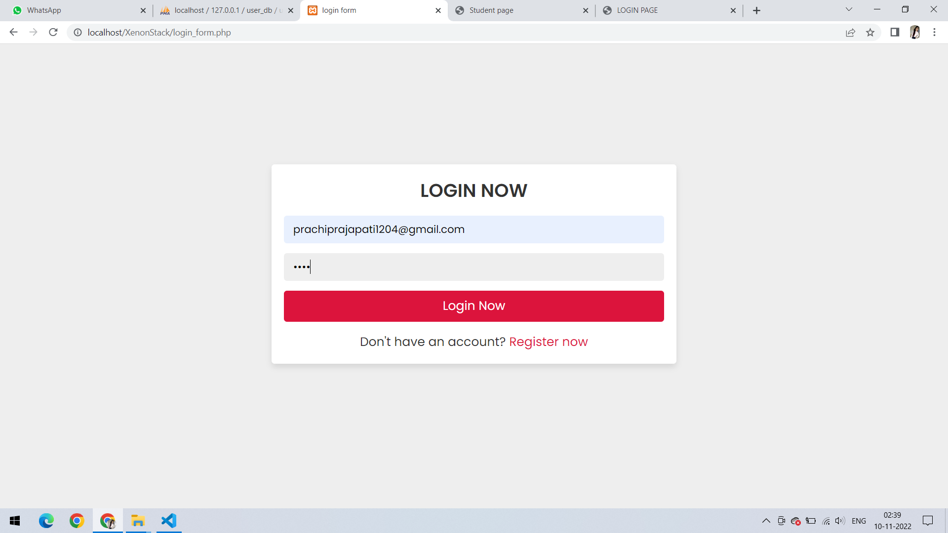 Description of the Technical Project "Admin/User Login" · Issue #1 · Prachi-1204/XenonStack ...