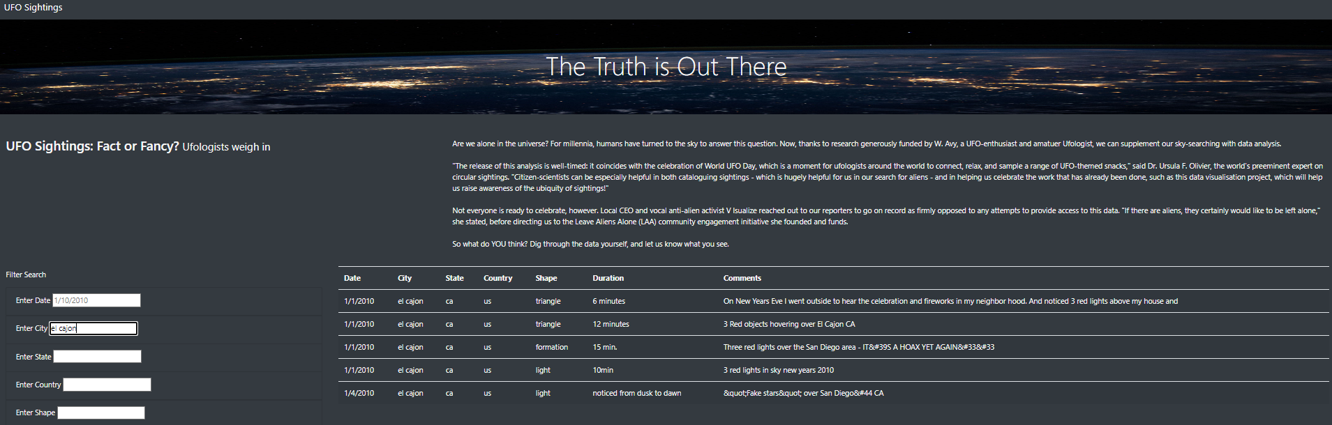 GitHub - Yuri1710/UFOs
