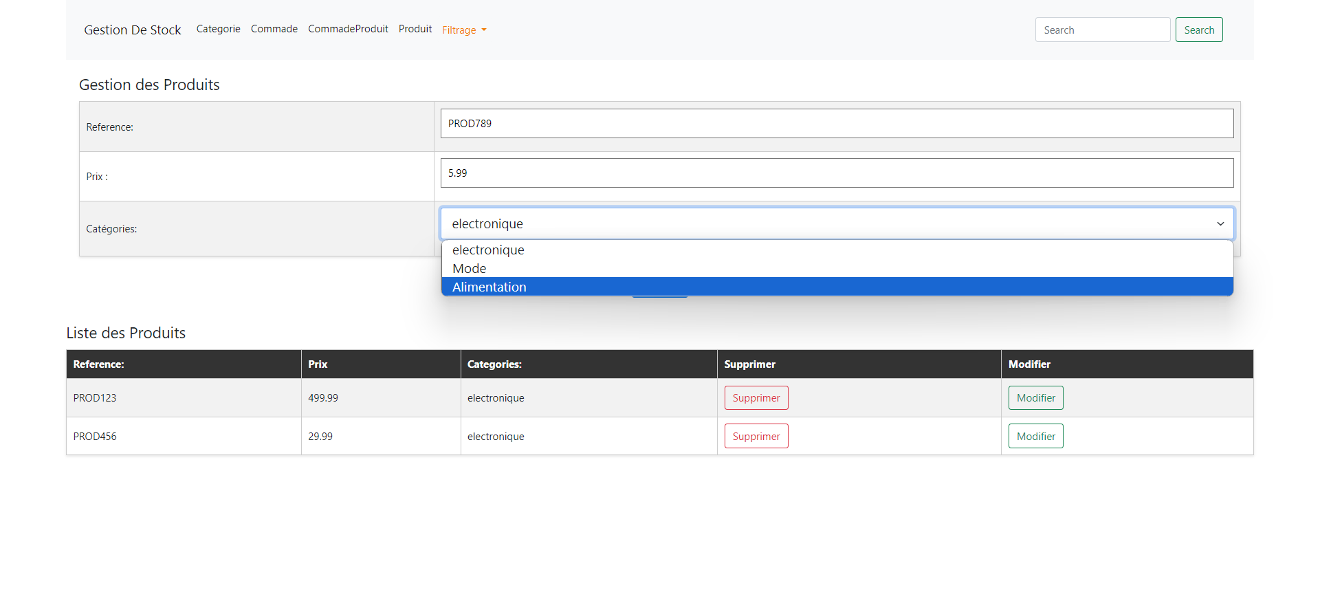 GitHub - whoamiisroot/tpjsp: Gestion des commandes + Tp session
