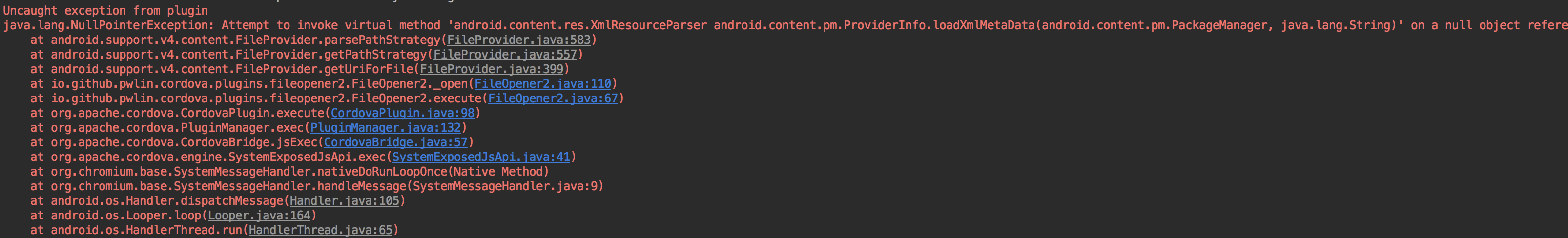 Android 6+ · Issue #184 · pwlin/cordova-plugin-file-opener2 · GitHub