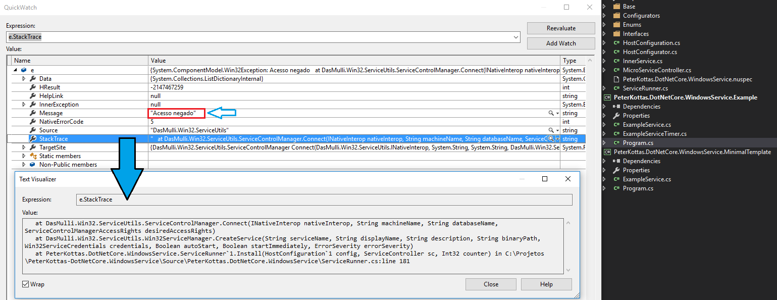 Error 1053:The service did not respond to the start or control request ...