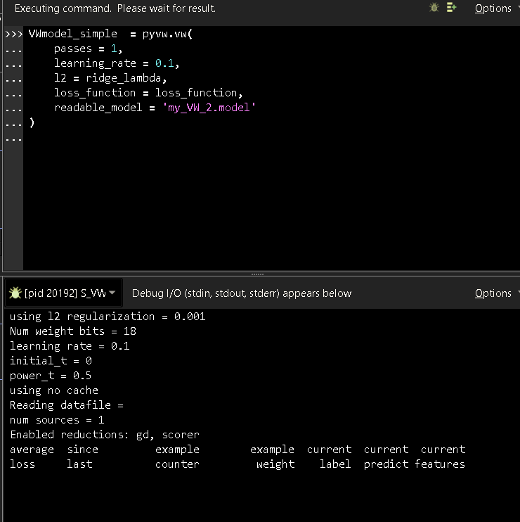 python execution got stuck for cache_file = 'my_VW_2.cache', · Issue #3460 · VowpalWabbit/vowpal ...