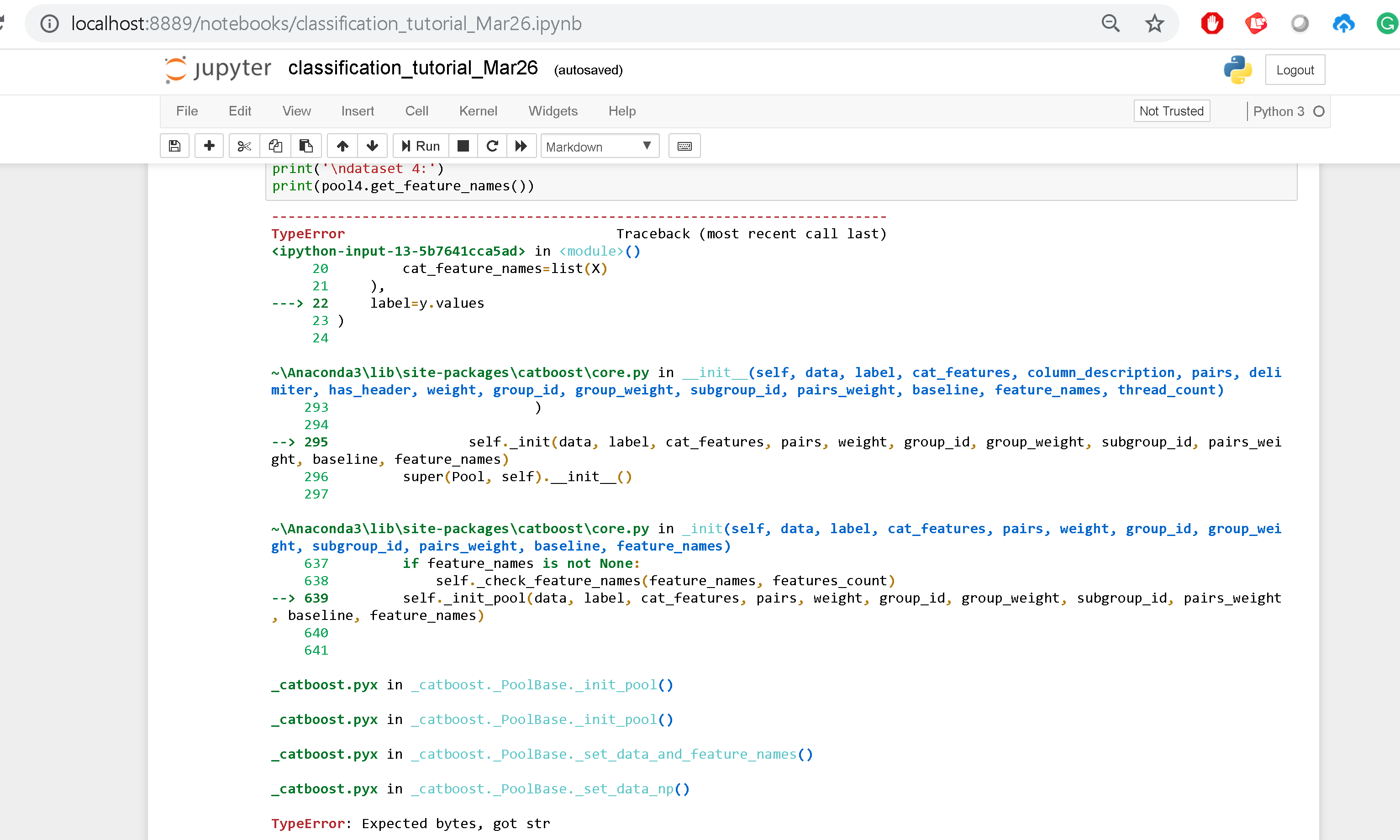 do you have tutorial with code and video what works on Windows? · Issue #746 · catboost/catboost ...