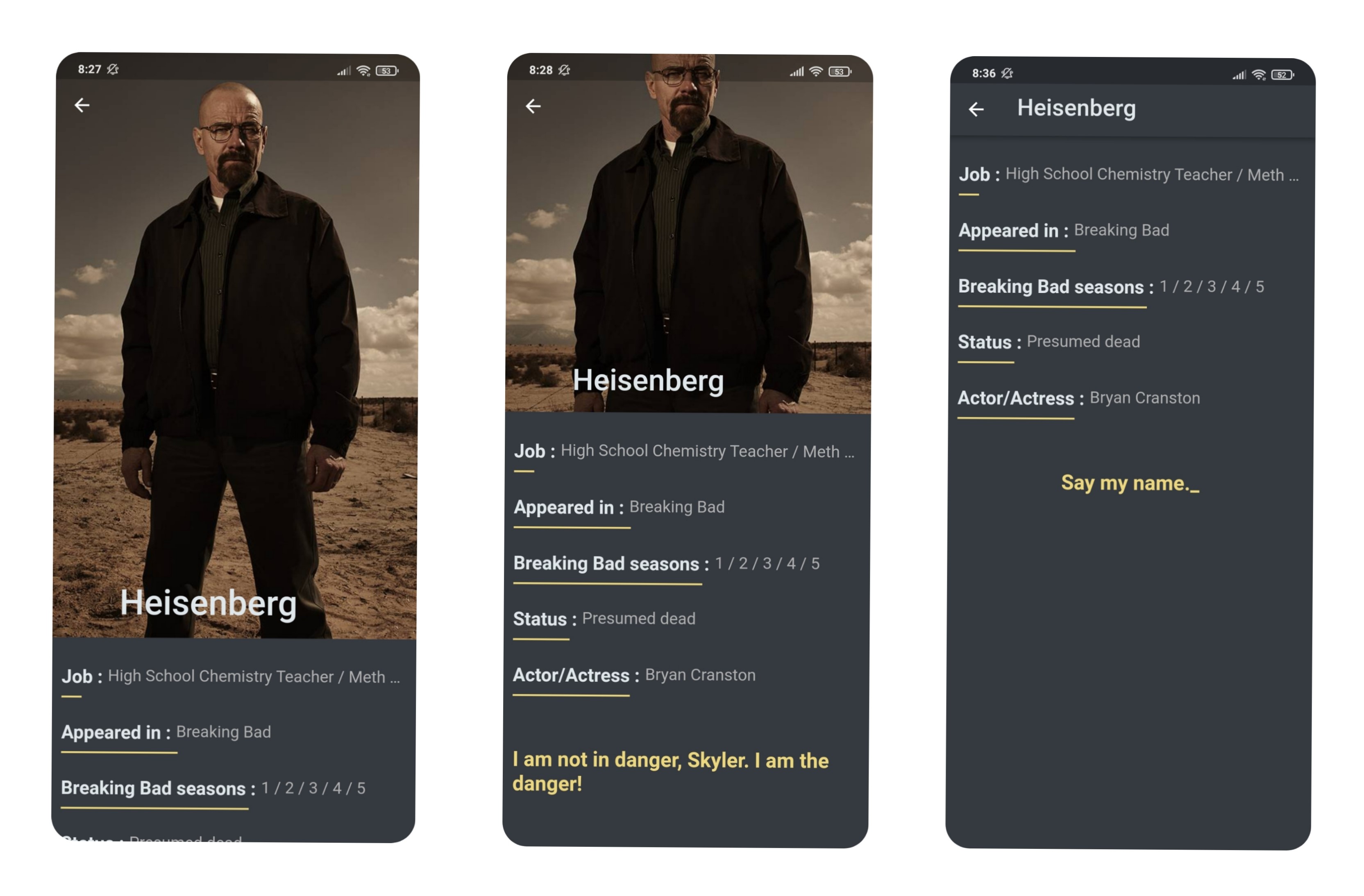 GitHub - MohammedAhmed74/Breaking-Bad-Cast-Application-Flutter