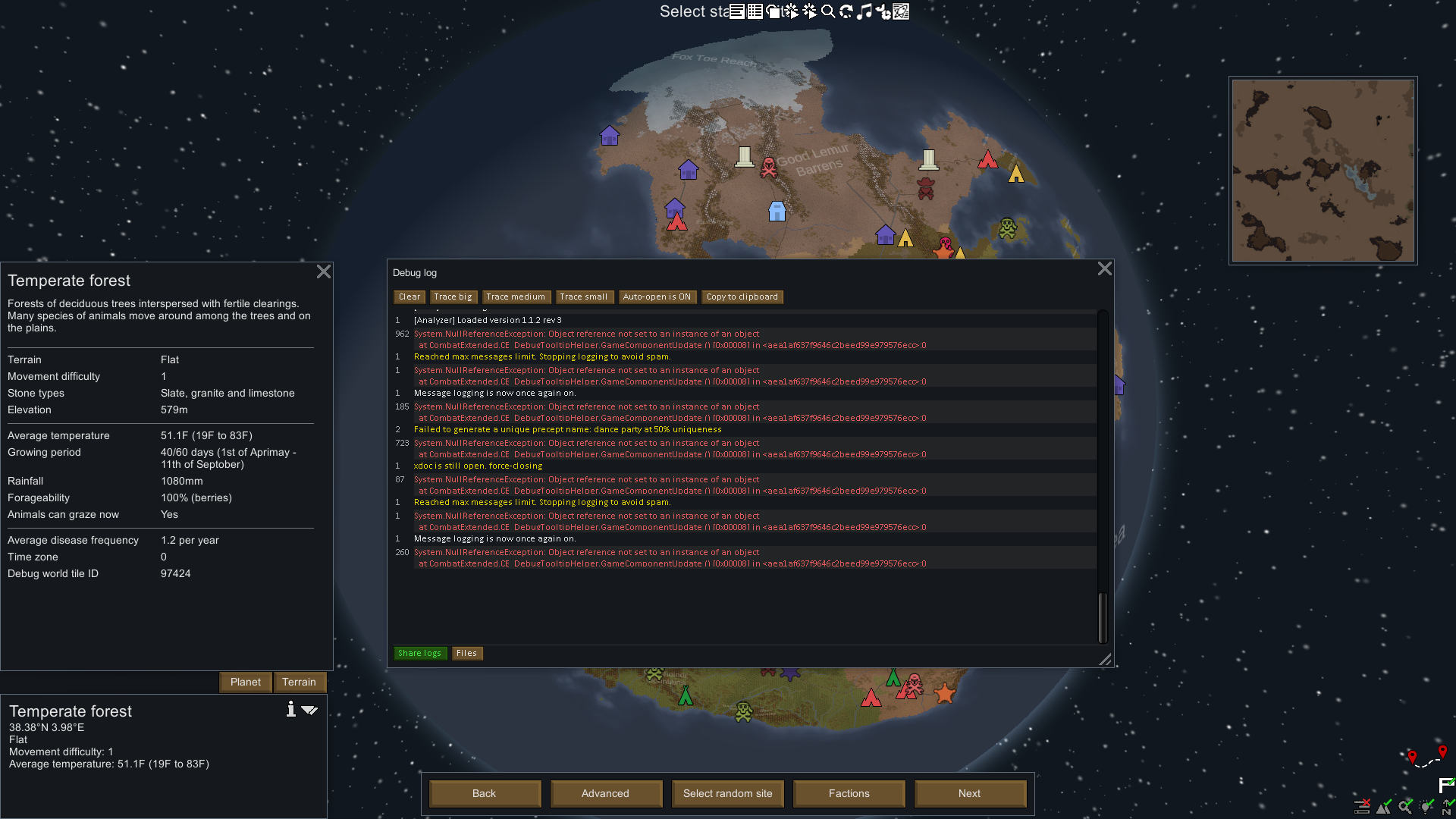 [Bug]: Thousand repeating error messages with Combat Extended in the error lines. · Issue #1879 ...