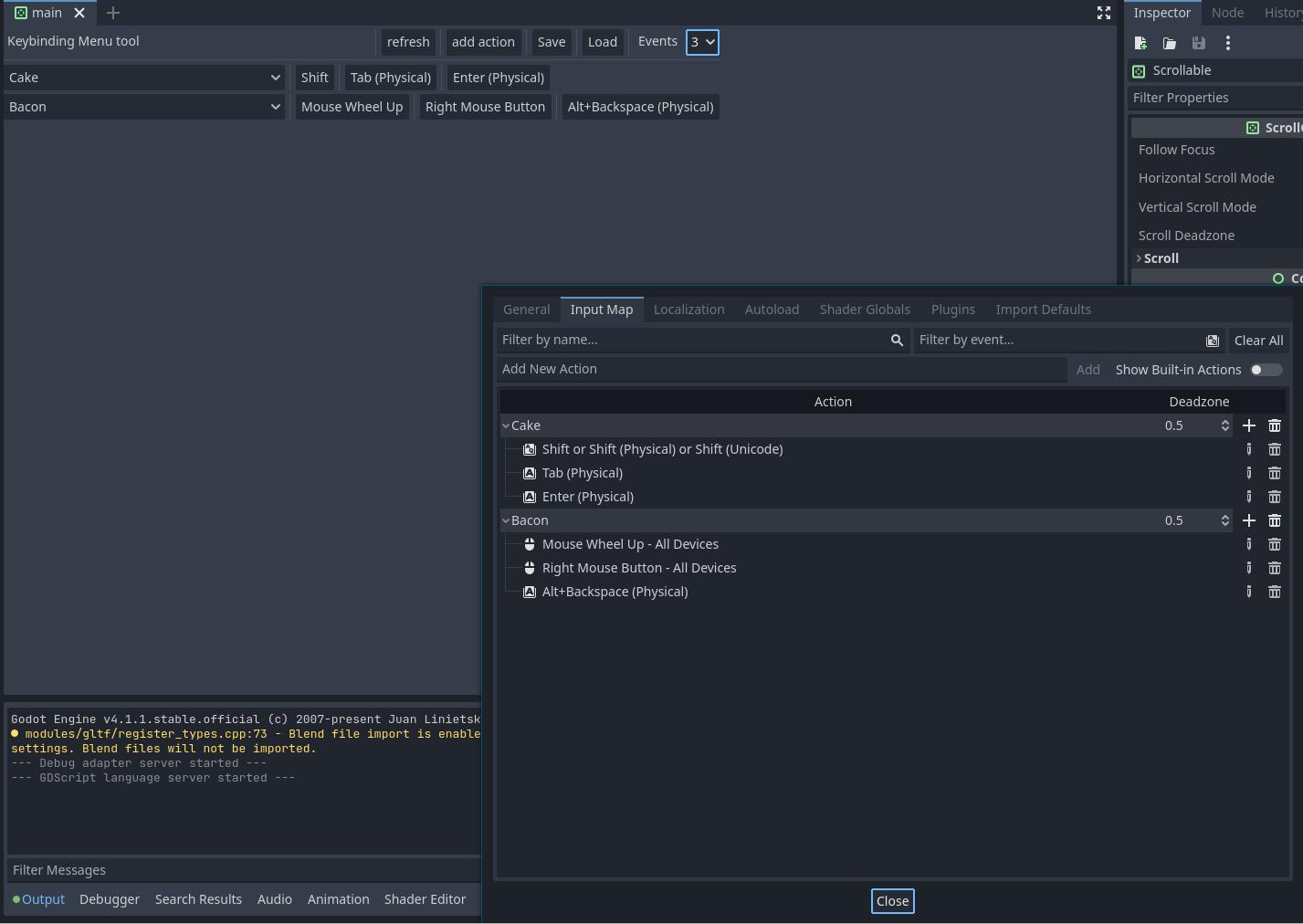 Extending Input Map Menu with a refresh button · godotengine godot-proposals · Discussion #7384 ...