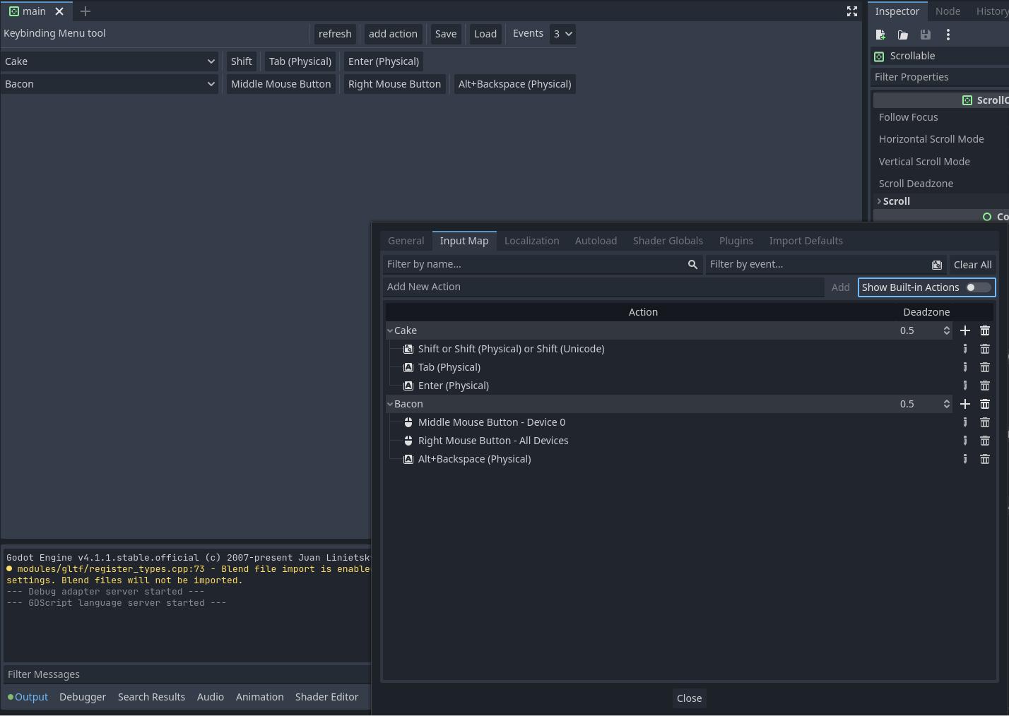 Extending Input Map Menu With A Refresh Button · Godotengine Godot Proposals · Discussion 7384