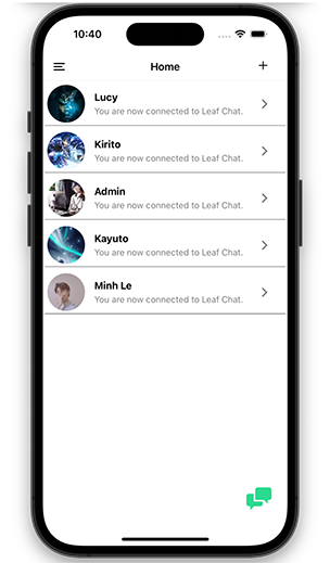 GitHub - minhle28/Leaf_Chat_App: Integrated Firebase for seamless authentication in a React ...