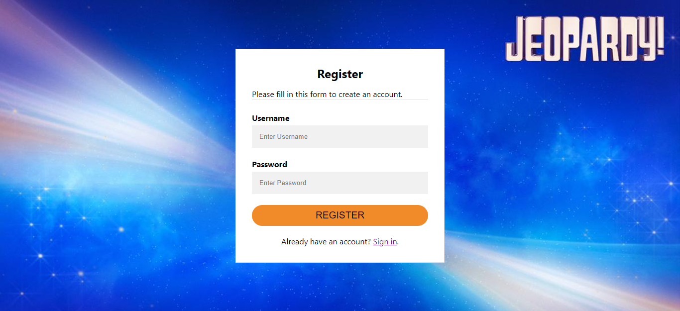 GitHub - minhle28/Jeopardy_Game: Built with PHP, CSS, and a text file database, this Jeopardy ...